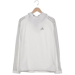 Adidas Herren Kapuzenpullover, weiß, Gr. 48