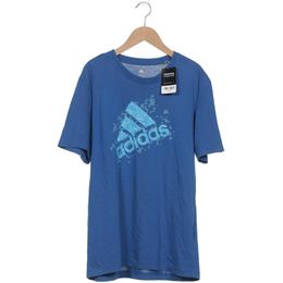 Adidas Herren T-Shirt, blau, Gr. 48