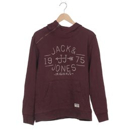 Jack & Jones Jack & Jones Herren Kapuzenpullover, bordeaux, Gr. 52