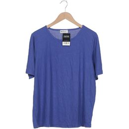 Ulla Popken Damen T-Shirt, blau, Gr. 46