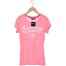 Superdry Damen T-Shirt, pink, Gr. 34