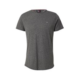 Tommy Jeans Shirt 'Jaspe' male size XS Navy / mottled grey / Red / White