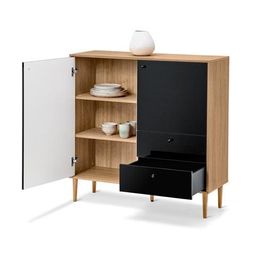 Tchibo Highboard »Bekeson« - Anthrazit - Holz