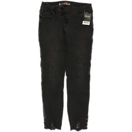 Buena Vista Damen Jeans, schwarz, Gr. 0