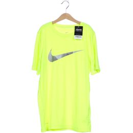 Nike Herren T-Shirt, neon, Gr. 170