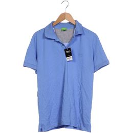 BOSS Green Herren Poloshirt, blau, Gr. 54