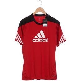 Adidas Herren T-Shirt, rot, Gr. 52