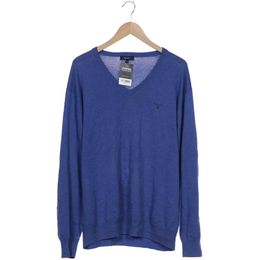 Gant Herren Pullover, blau, Gr. 48