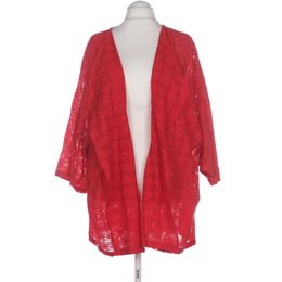 Selection by Ulla Popken Damen Bluse, rot, Gr. 58