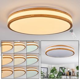 hofstein Sofo Deckenpanel LED Weiß, 1-flammig, Fernbedienung