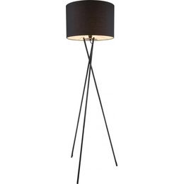 Globo Lighting - GUSTAV - Stehleuchte Metall schwarz, 1x E27