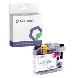 FairToner Kompatibel für Brother LC-22UM Druckerpatrone Magenta