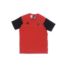 Adidas Herren T-Shirt, rot, Gr. 176