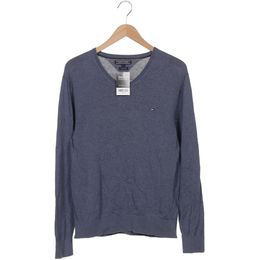 Tommy Hilfiger Herren Pullover, blau, Gr. 52