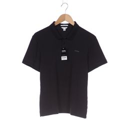 Calvin Klein Herren Poloshirt, schwarz, Gr. 48