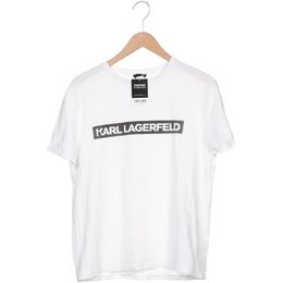 K by KARL LAGERFELD Karl by Karl Lagerfeld Herren T-Shirt, weiß, Gr. 54