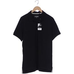 CAMP DAVID Herren Poloshirt, schwarz, Gr. 54