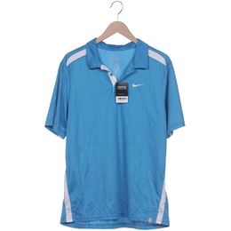 Nike Herren Poloshirt, blau, Gr. 52