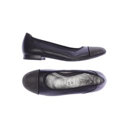 Gabor Damen Ballerinas, schwarz, Gr. 5.5