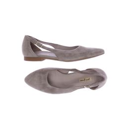 Paul Green Damen Ballerinas, grau, Gr. 4.5