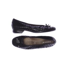 Hassia Damen Ballerinas, schwarz, Gr. 6