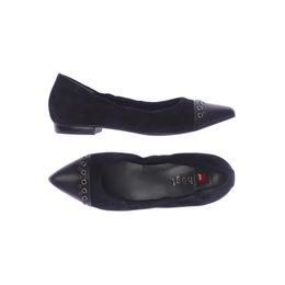 Högl högl Damen Ballerinas, schwarz, Gr. 4