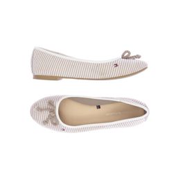 Tommy Hilfiger Damen Ballerinas, beige, Gr. 37