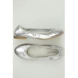 Tamaris Damen Ballerinas, silber, Gr. 38