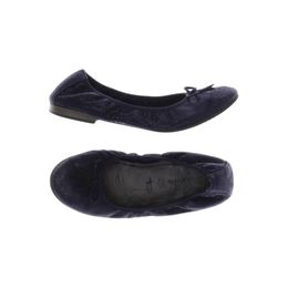 Tamaris Damen Ballerinas, marineblau, Gr. 38