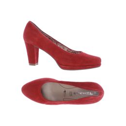 Tamaris Damen Pumps, rot, Gr. 39