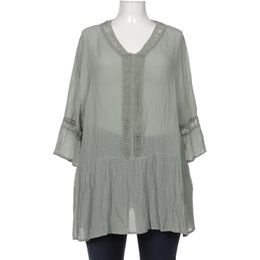 Ulla Popken Damen Bluse, türkis, Gr. 42