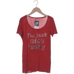 BOSS Orange Damen T-Shirt, rot, Gr. 36