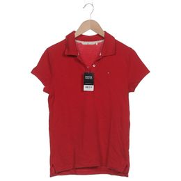 Tommy Hilfiger Damen Poloshirt, rot, Gr. 42