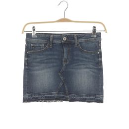 Pepe Jeans Damen Rock, blau, Gr. 122