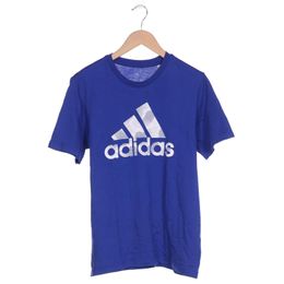 Adidas Herren T-Shirt, blau, Gr. 48