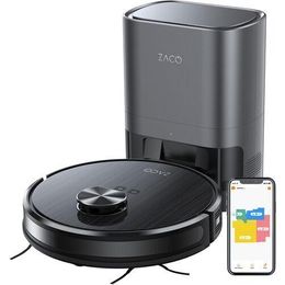 ZACO A10 Pro Staubsaugerroboter mit Wischfunktion | schwarz