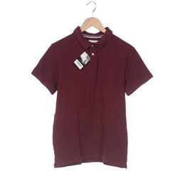 Pier One Herren Poloshirt, bordeaux, Gr. 52