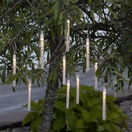 STAR TRADING LED-Solarlichterkette Bubbly, 10-flammig, warmweiß