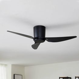 LINDBY Deckenventilator Aulo, schwarz, DC, leise, Ø 123 cm