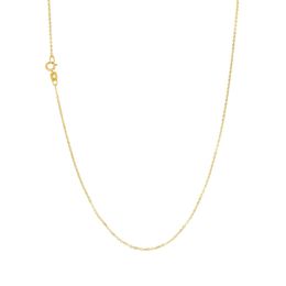 Collier Amor "2014511" Halsketten Gr. Gelbgold 375, Länge: 40 cm, gelb (gelbgold 375) Damen Made in Germany