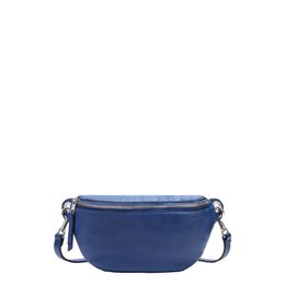 Bauchtasche Liebeskind Berlin "Tavia SEASONAL NOOS SHEEP NATURAL" Gr. B/H/T: 32,2 cm x 14,2 cm x 7,5 cm, blau (berlin blue) Damen Taschen