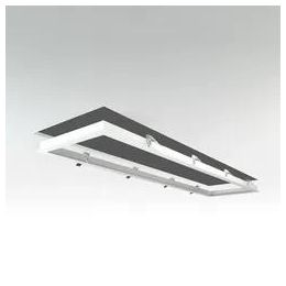 LED Panel Einbaurahmen 120x30cm weiß Deckeneinbau Montagerahmen für Rigipskarton...