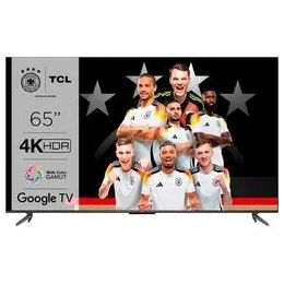 F (A bis G) TCL LED-Fernseher Fernseher HDR Premium, Dolby Atmos, HDMI 2.1, Metallgehäuse grau (anthrazit)