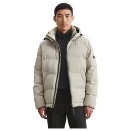 Marc O'Polo Outdoorjacke MARC O'POLO "mit abnehmbarer Kapuze" Gr. 3XL, grau (hellgrau) Herren Jacken