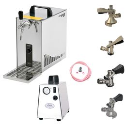 ich-zapfe Komplett Set - Zapfanlage, Bierkoffer, Durchlaufk&uuml;hler, Bierzapfanlage PYGMY 25 1-leitig Trockenk&uuml;hler, 35 Liter/h