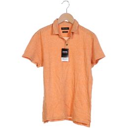 Massimo Dutti Herren Poloshirt, orange, Gr. 48