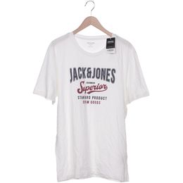 Jack & Jones Jack & Jones Herren T-Shirt, weiß, Gr. 56