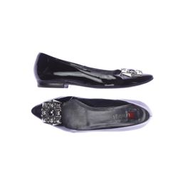 Högl högl Damen Ballerinas, schwarz, Gr. 5.5