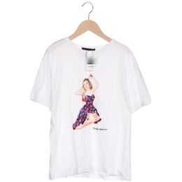 Moschino Damen T-Shirt, weiß, Gr. 34