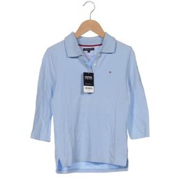 Tommy Hilfiger Damen Poloshirt, hellblau, Gr. 36